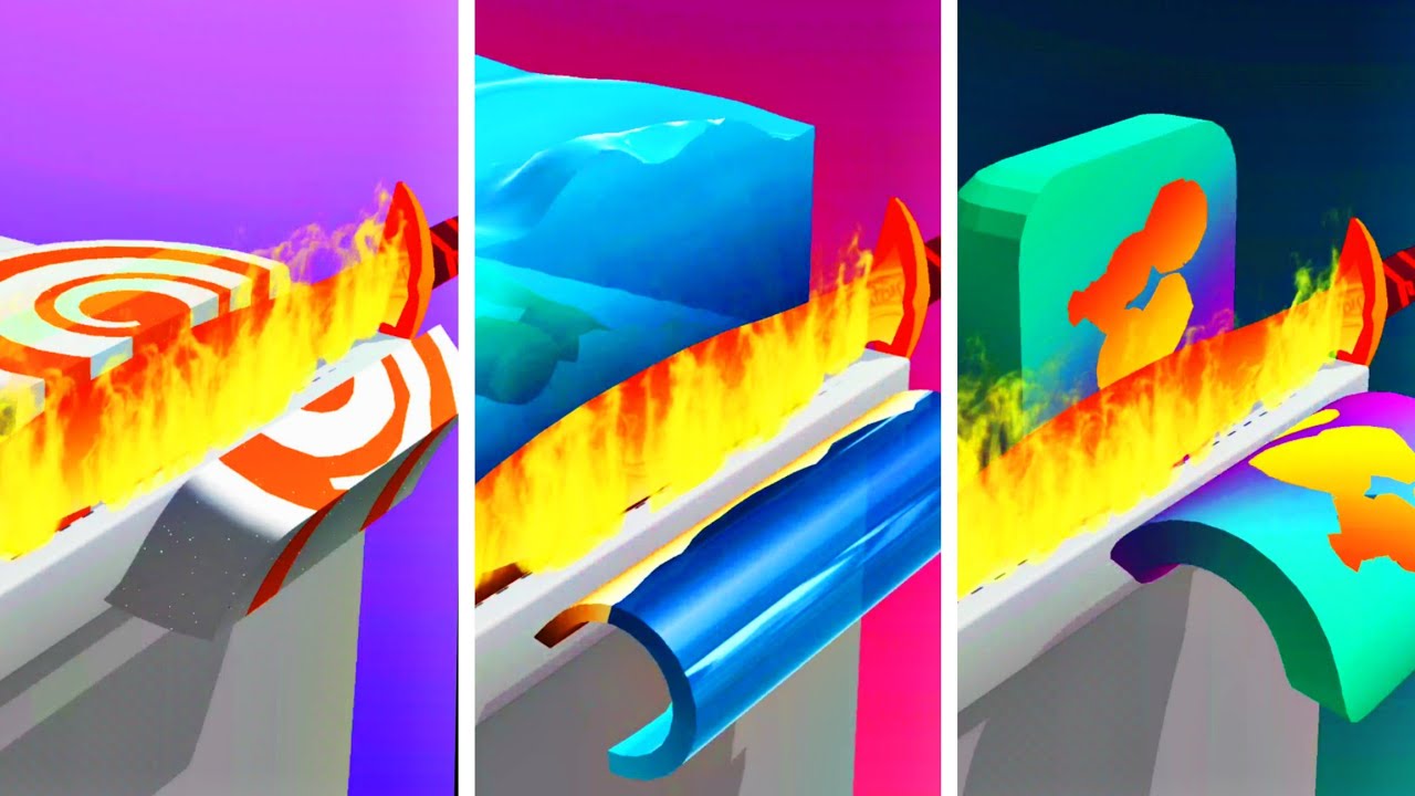 Slicing Master 🔪⚔️🪓 Very Satisfying And Relaxing ASMR Slicing Game ...