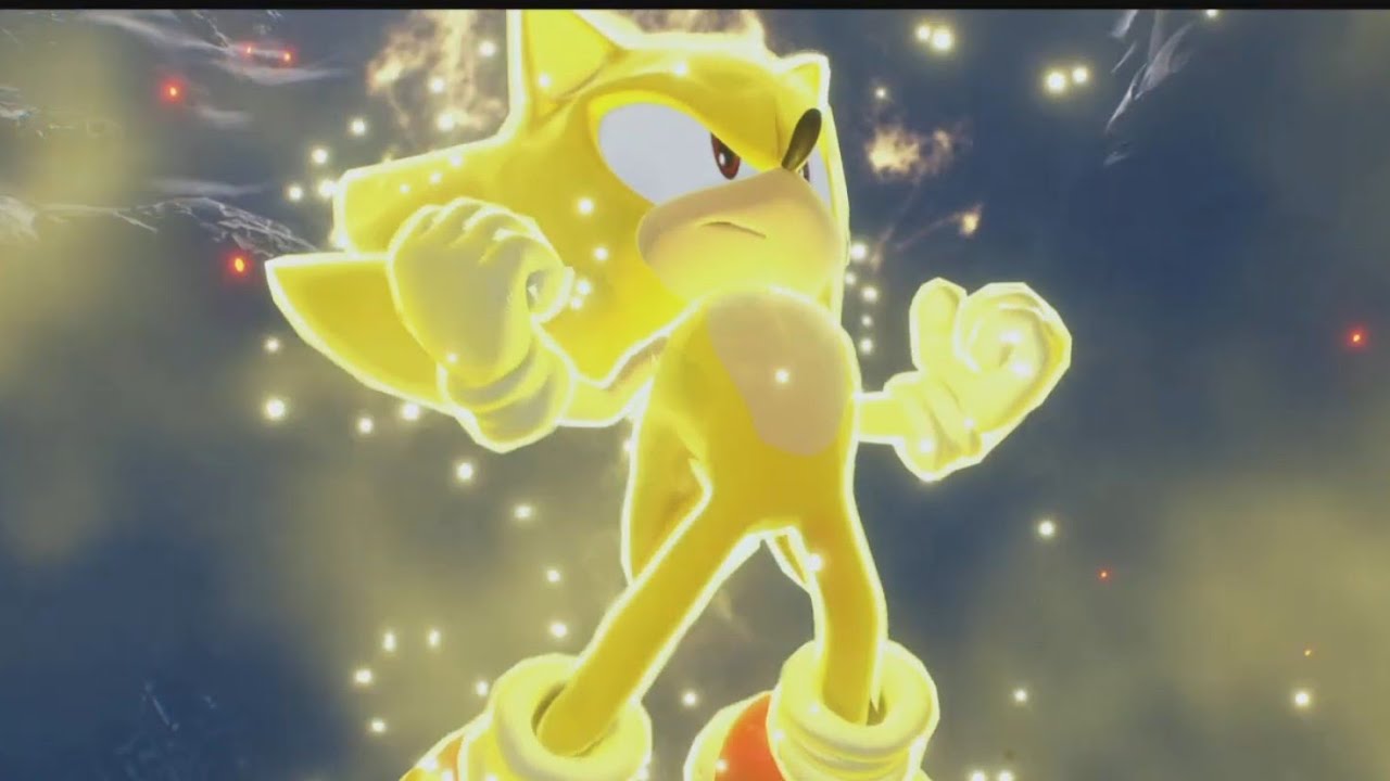 Super Sonic vs the Titan Knight! - Sonic Frontiers - YouTube