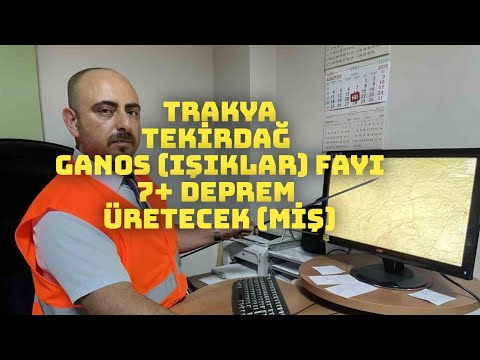 Tekirdağ Ganos Fayı 1912 Yılından Günümüze Kaç Büyüklüğünde Deprem Enerjisi Biriktirir?