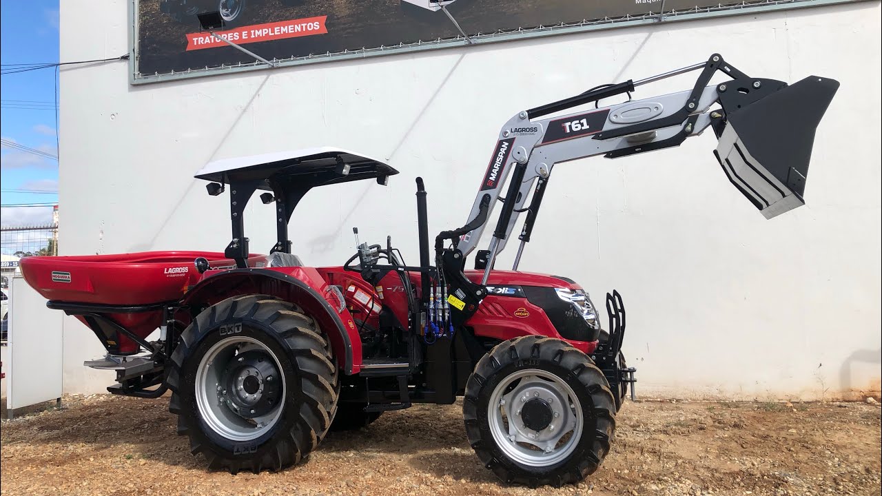 TRATOR YANMAR SOLIS 75 COM CONJUNTO DA MARISPAN!!! - YouTube
