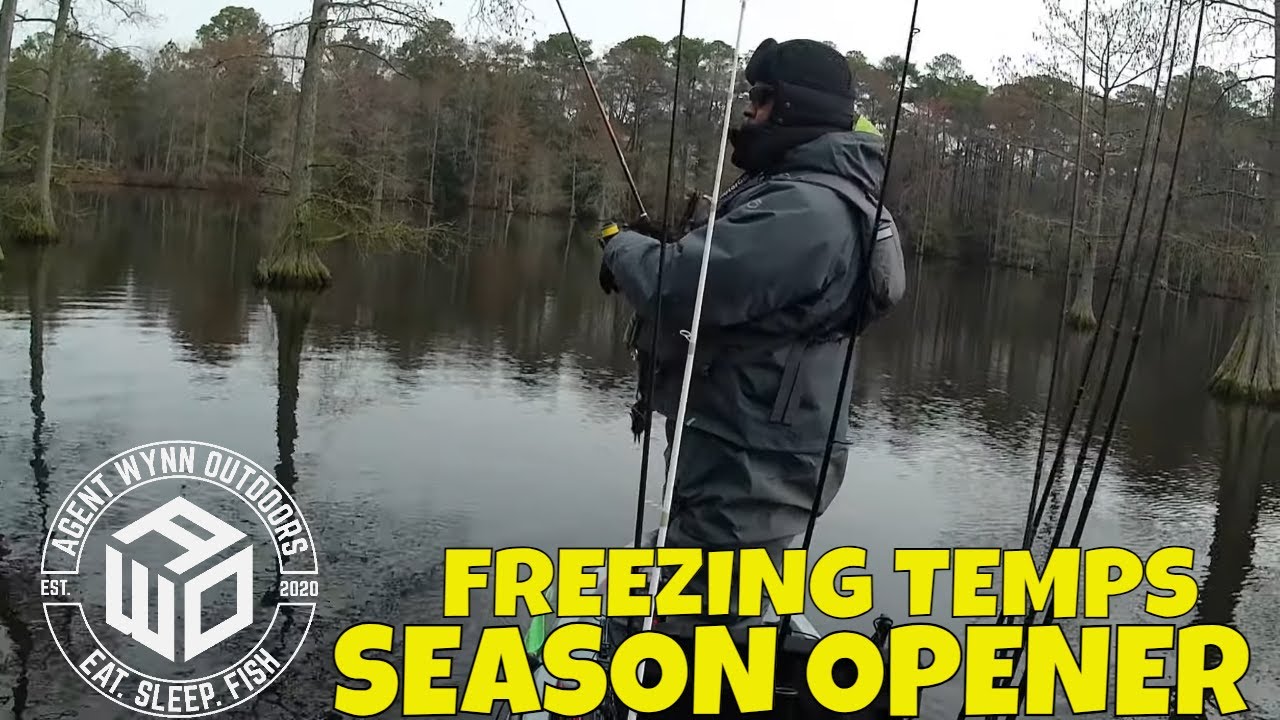 Surviving a Tourney in Freezing Waters: Kayak Fishing Tournament at ...