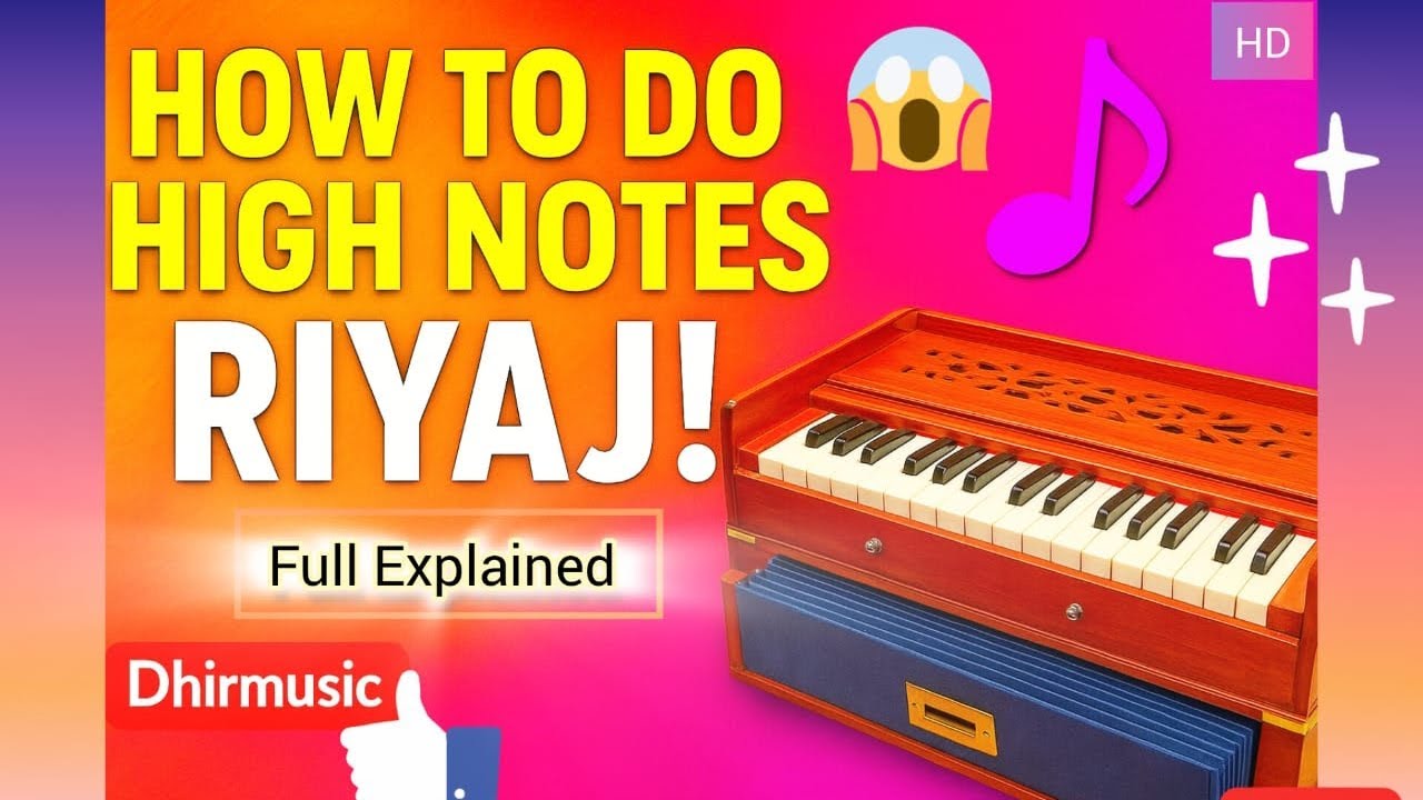 How To Practice High Notes 🎶 || High Swar Riyaj || Dhirmusic || #Like # ...