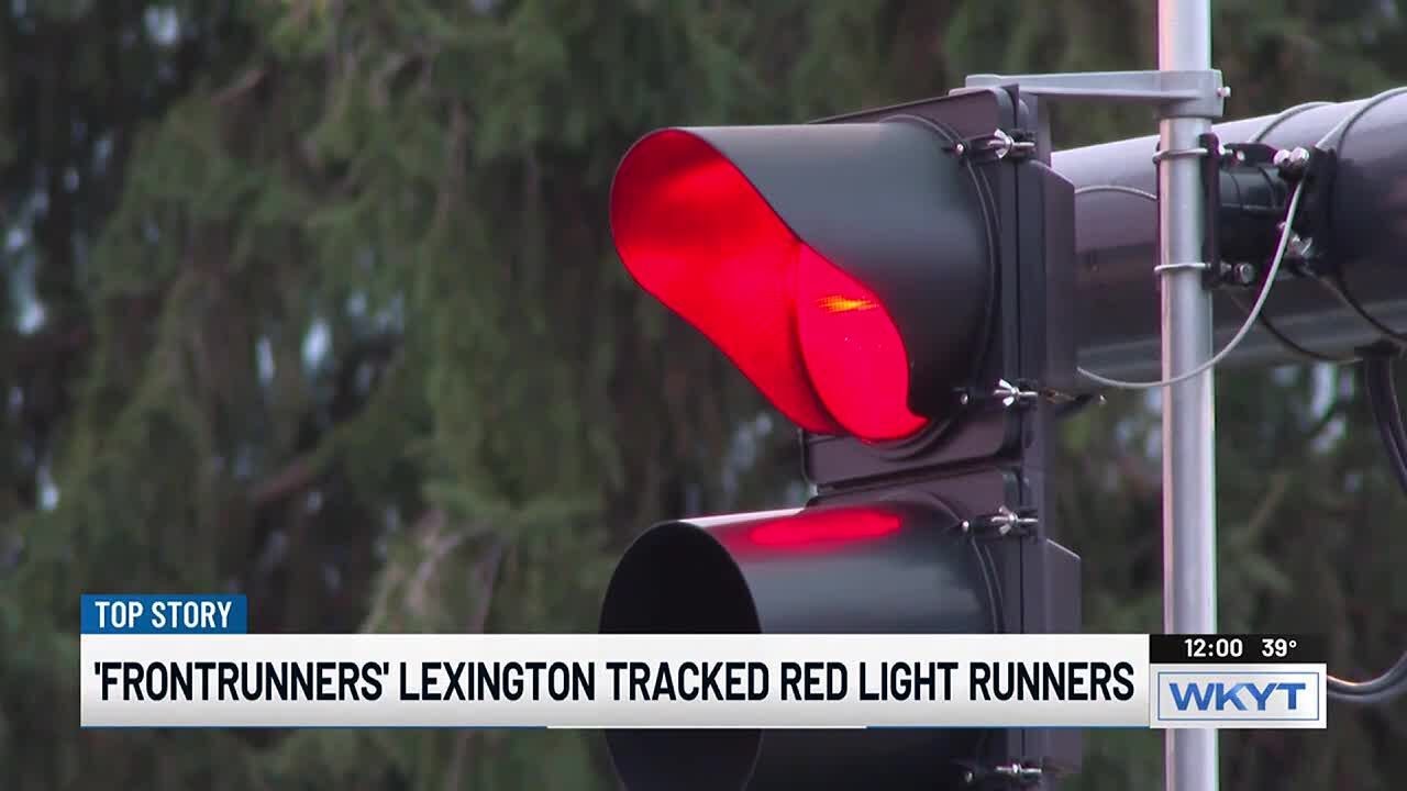Lexington running group tracking how many people run red lights - YouTube