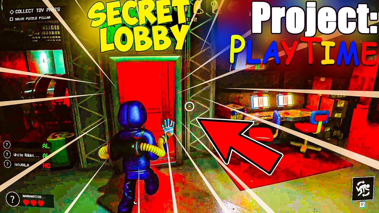 SECRET ROOM In Project Playtime - YouTube