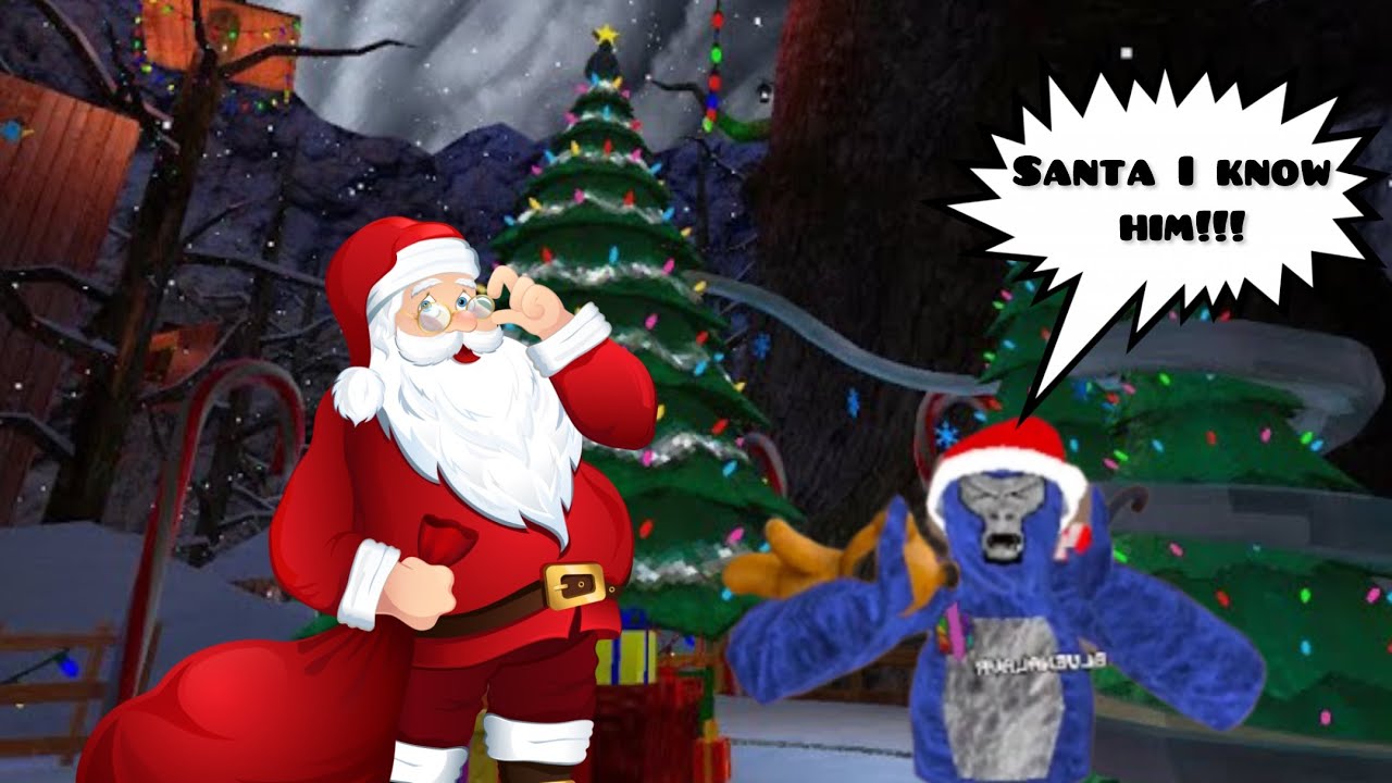 Santa is the GOAT of gorilla tag #montage - YouTube