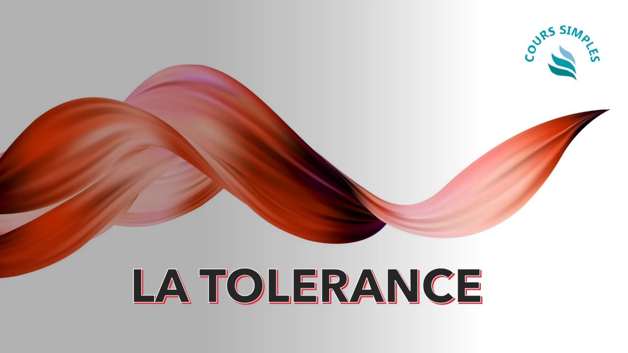 EXPOSE SUR LA TOLÉRANCE - YouTube