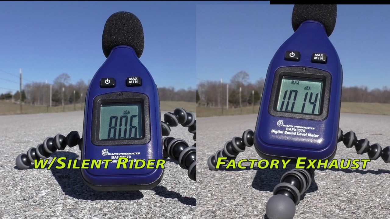 Silent Rider - SILENCER SOUND TEST - YouTube