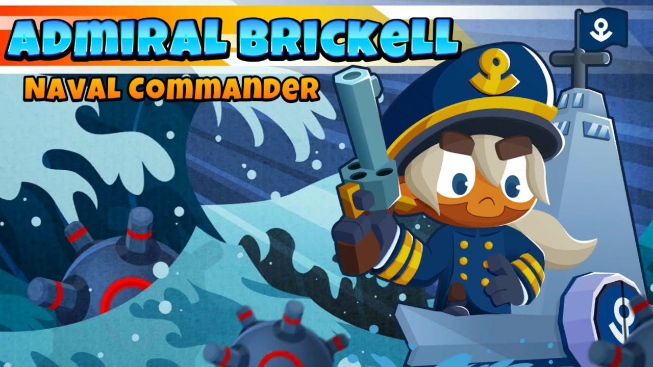 BTD6 New Hero Admiral Brickell - YouTube
