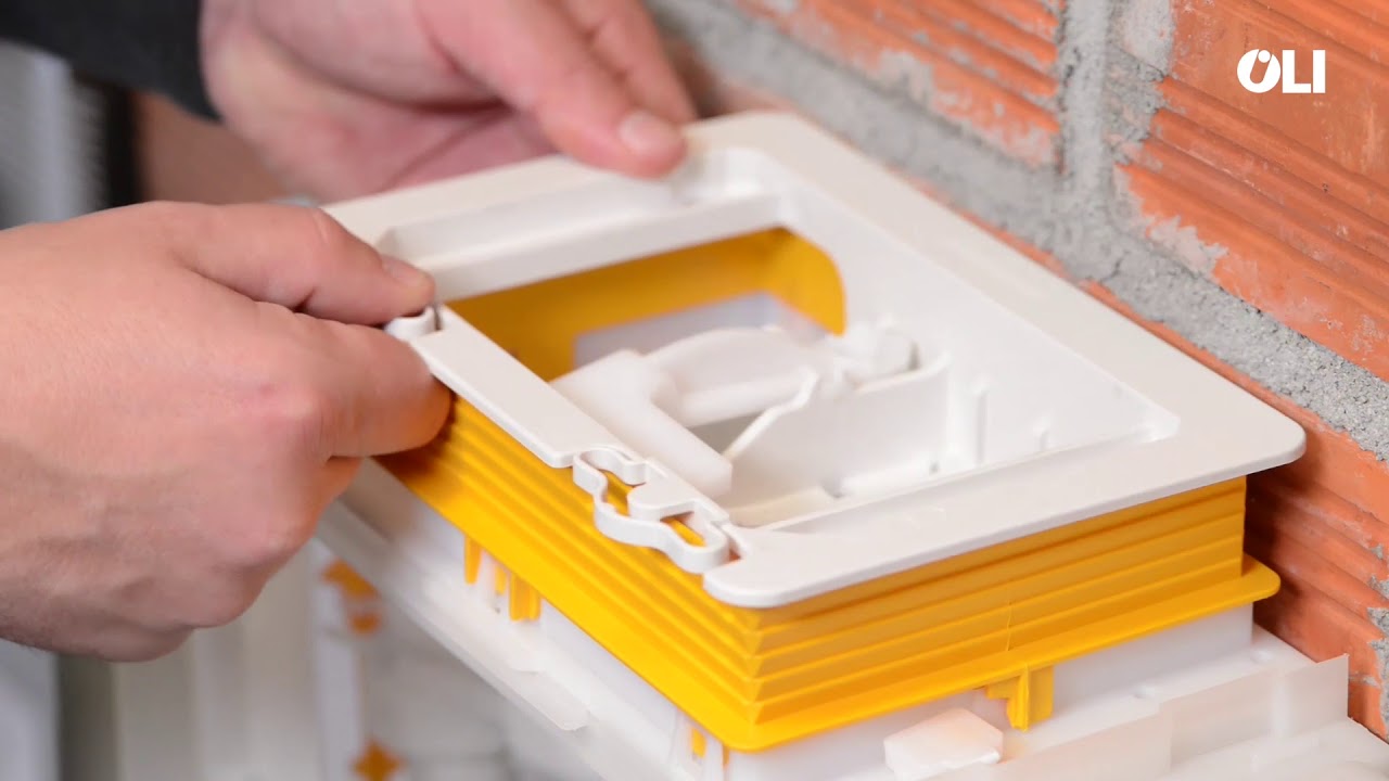 Compact Toilet Fixing Frame with Dual Flush Cistern Cable Guide - YouTube