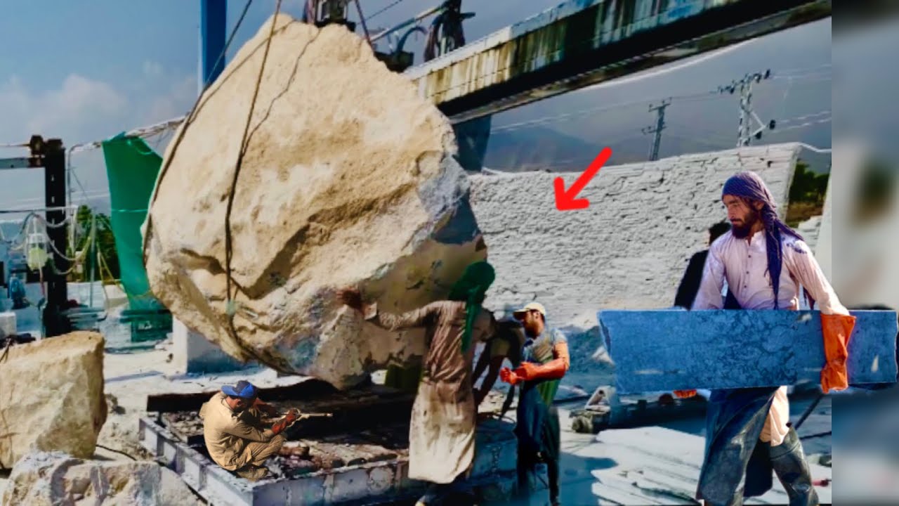 Incredible process Of Huge Truck Unloading In The Factory Making ...