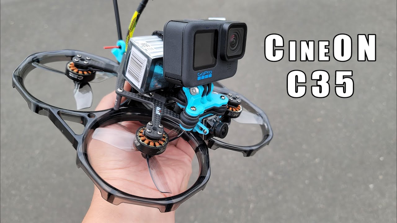 AXISFLYING CineON C35 Cinewhoop Review 🛸 - YouTube