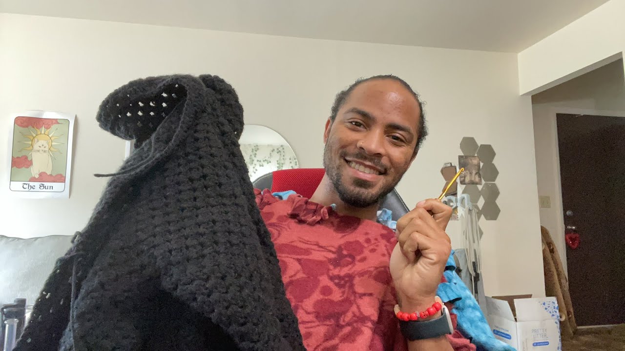Let’s crochet a granny cloak together! - YouTube