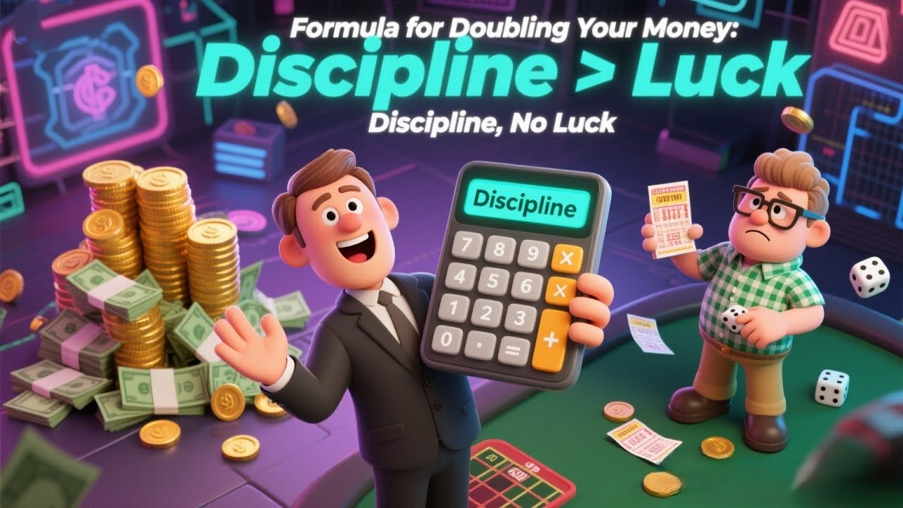 Formula for Doubling Your Money Discipline, No Luck - YouTube