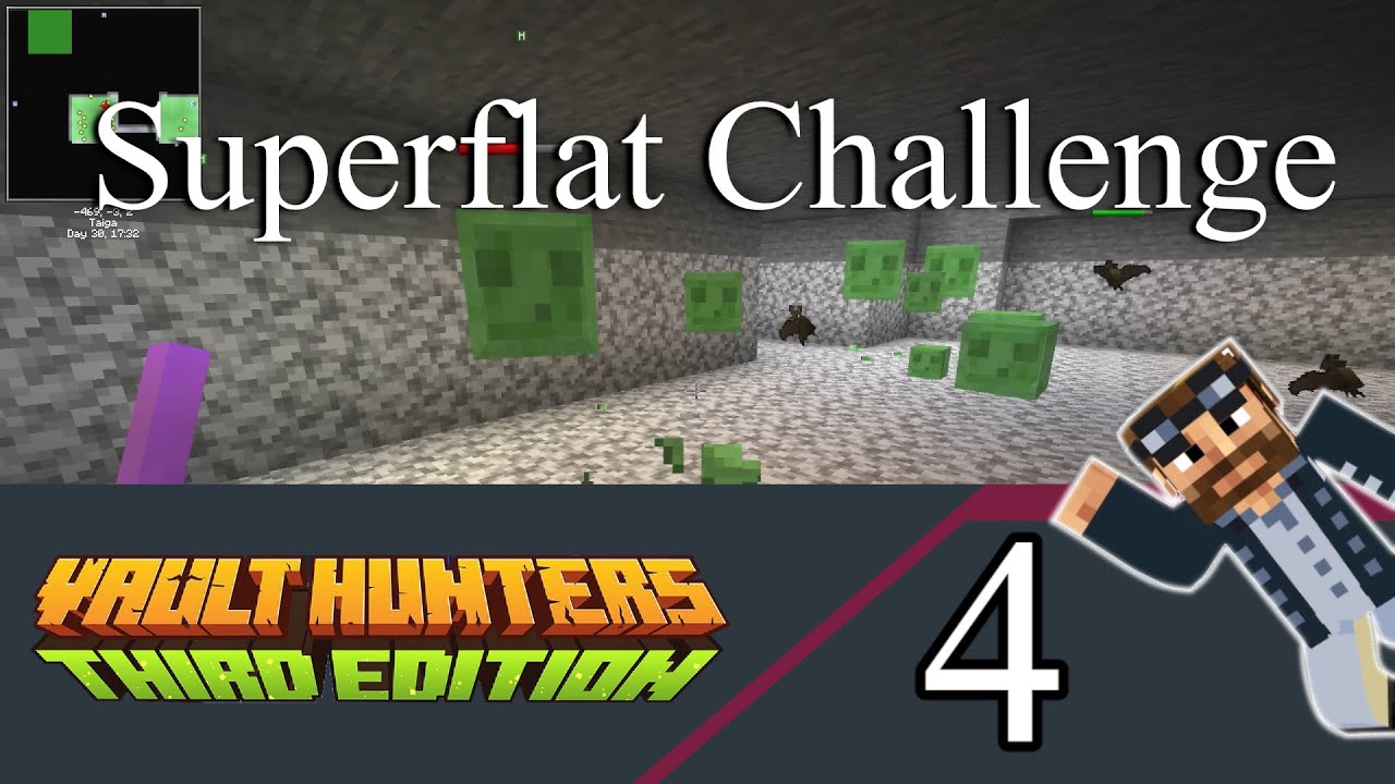 Manual Slime Farm! Superflat Challenge in Vault Hunters! Episode 4 ...