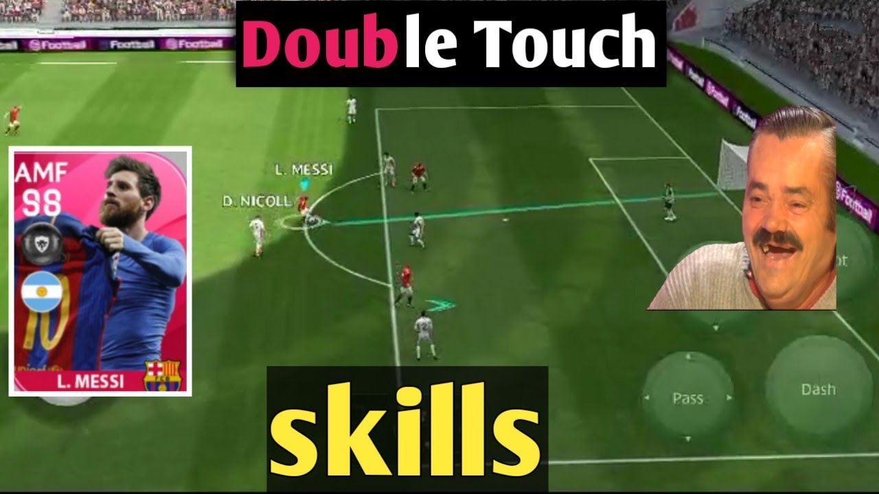 DOUBLE TOUCH SKILL | - YouTube