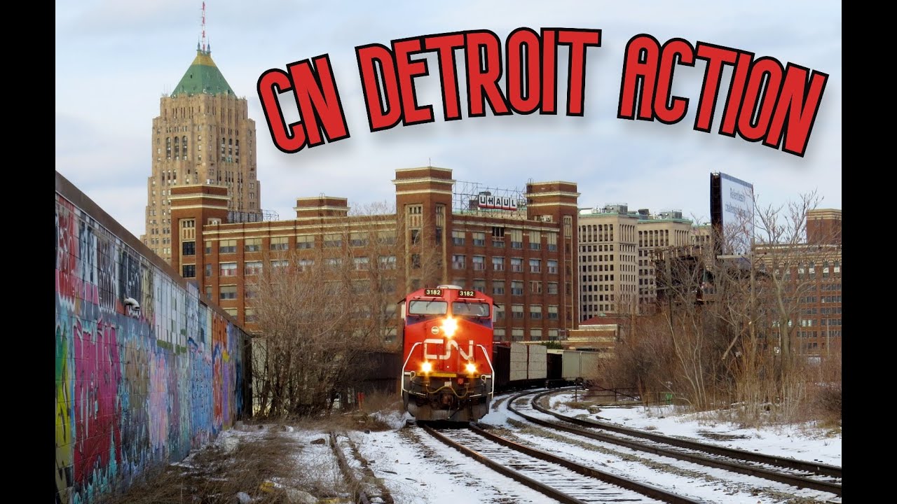 CN Detroit Action - YouTube
