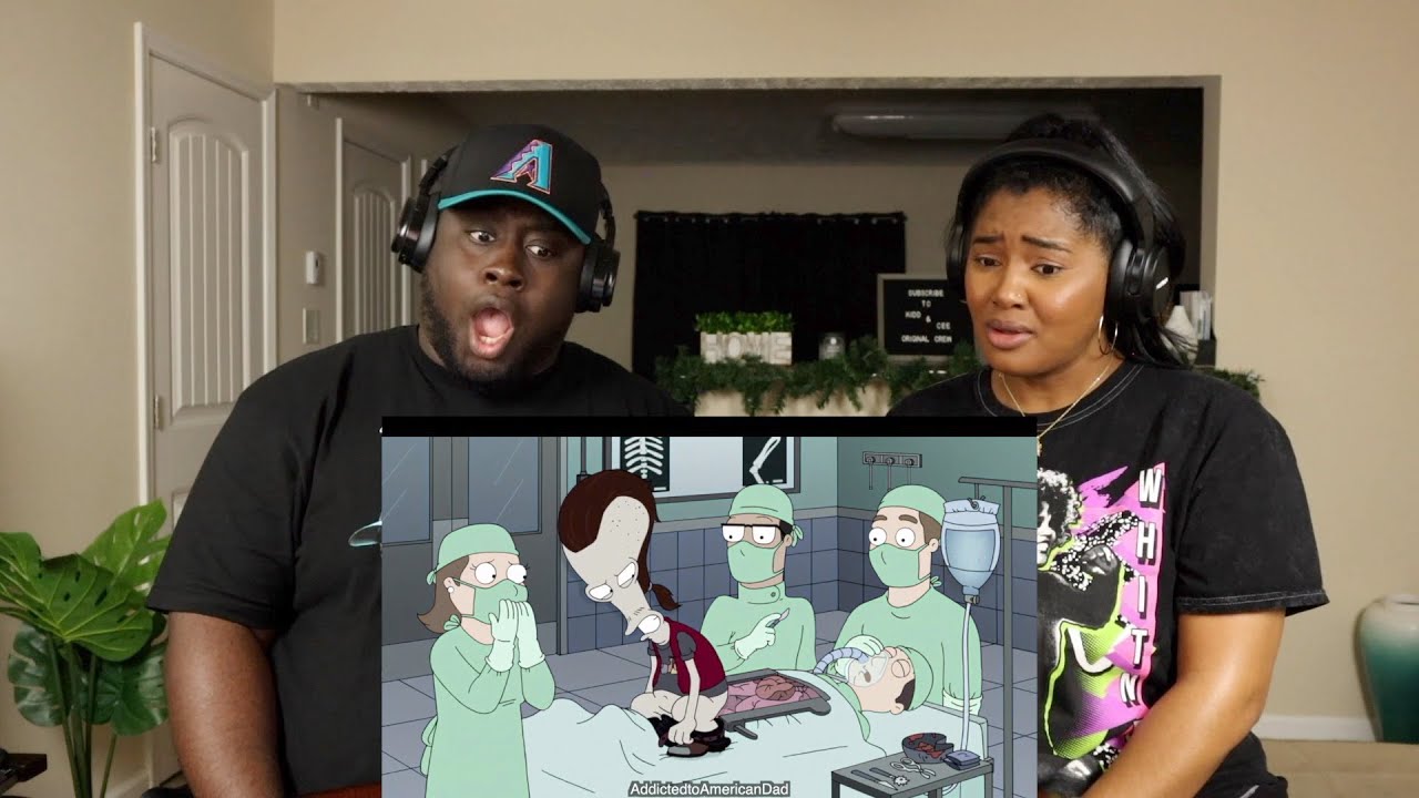 American Dad Every Roger Male Persona Pt. 4 | Kidd and Cee Reacts - YouTube