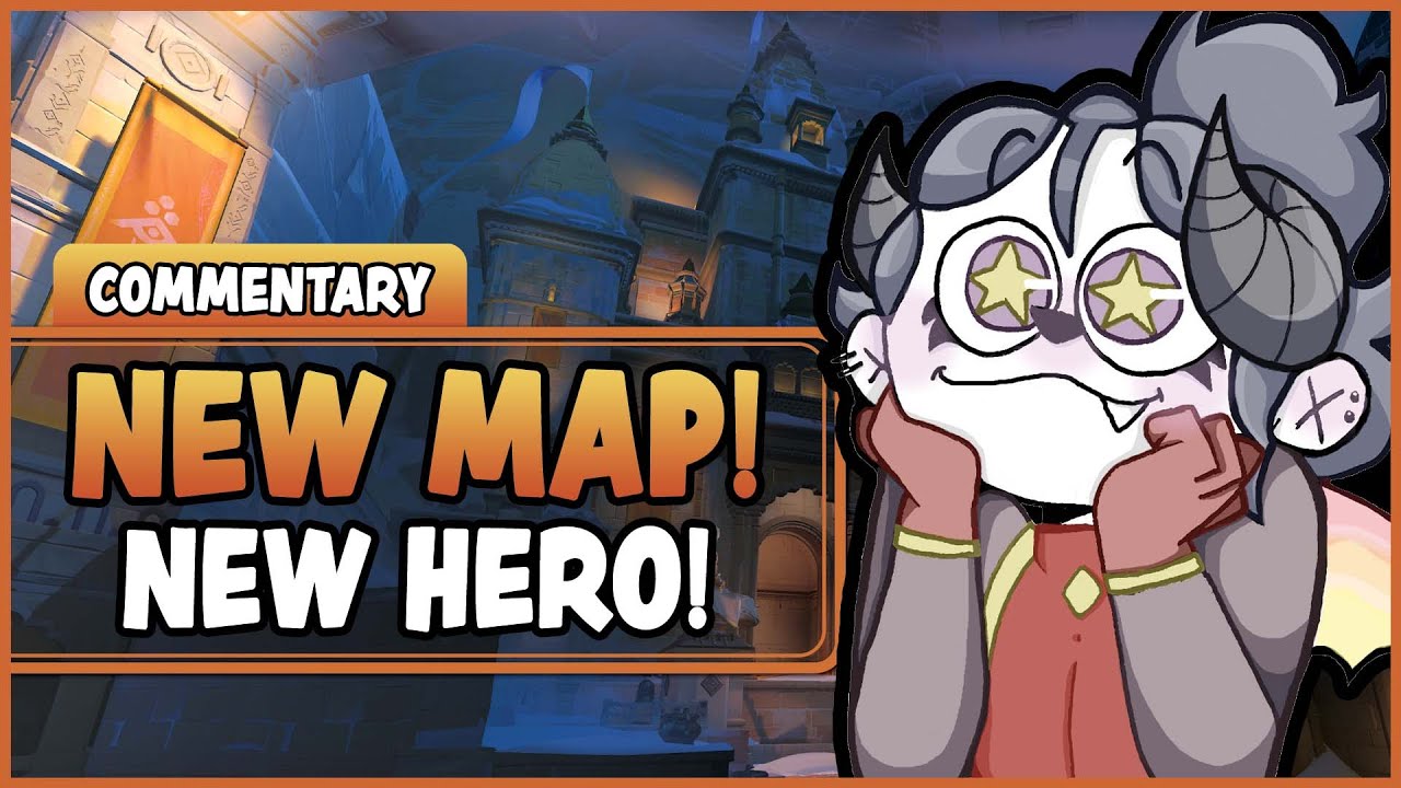 Playing Mercy WITH Ramattra on the NEW MAP - YouTube