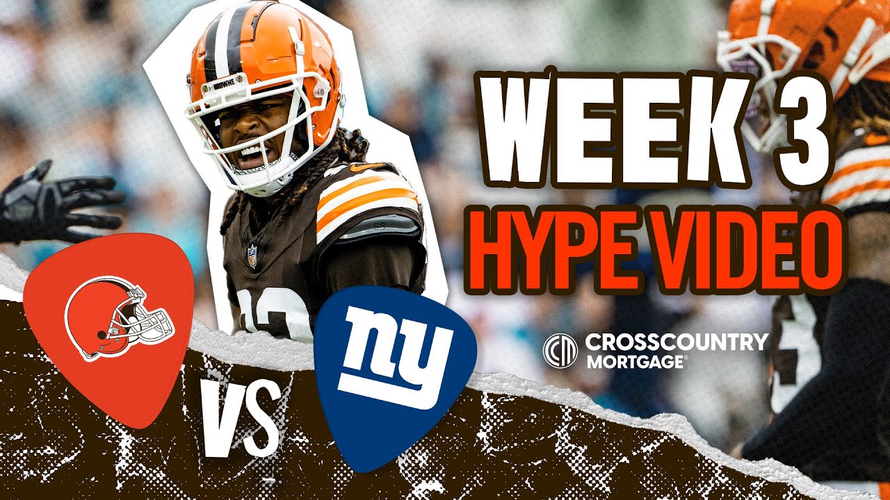 Browns vs. Giants (Week 3 Hype Video) | Cleveland Browns - YouTube