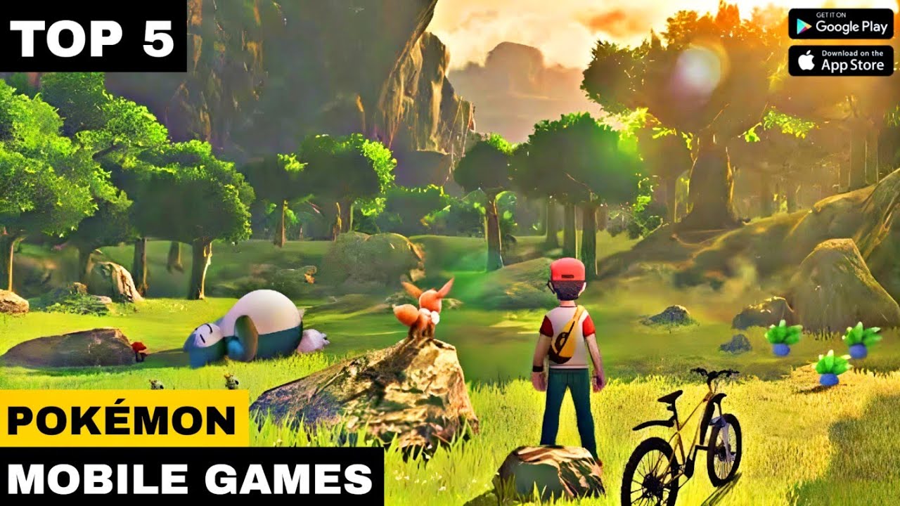 Top 5 Pokémon Games for Android/ iOS - YouTube