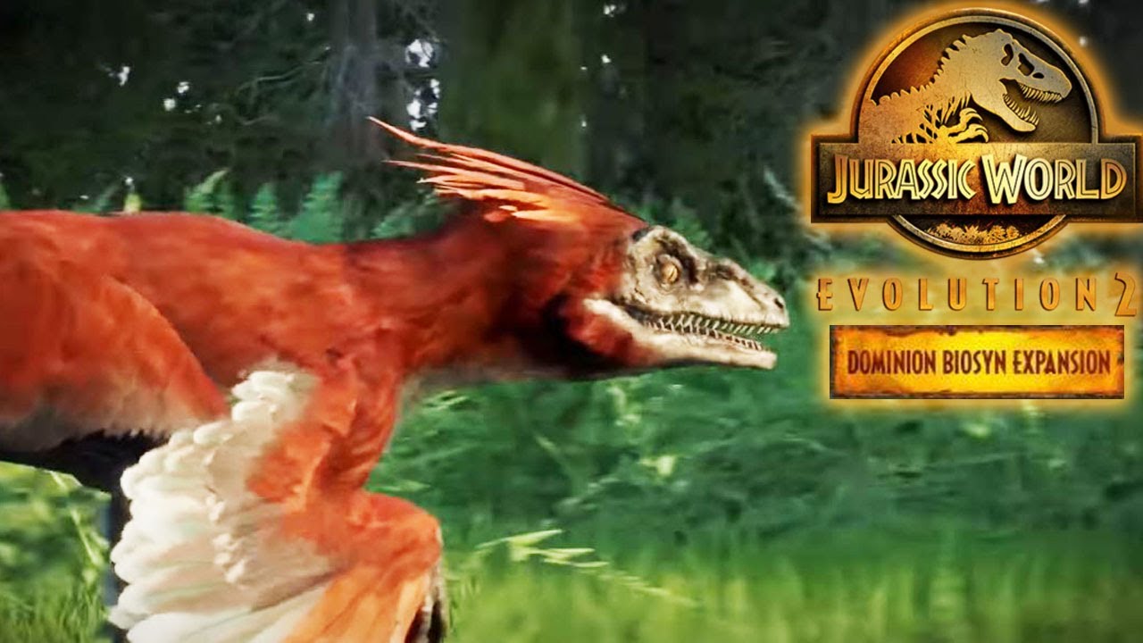 PYRORAPTOR THE RED CHICKEN!!! - JWE2 Species Field Guide - YouTube