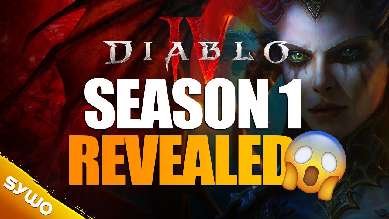 Diablo 4 MAJOR SEASON 1 Details Revealed - YouTube