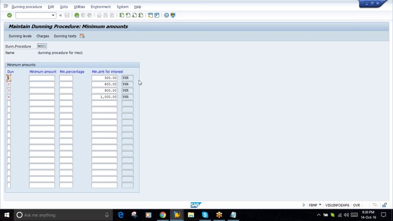 AR Dunning procedure - YouTube