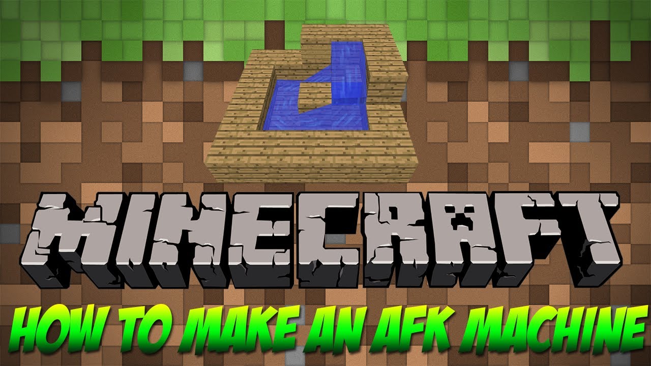 Minecraft - How to make an AFK Machine 1.10 - YouTube