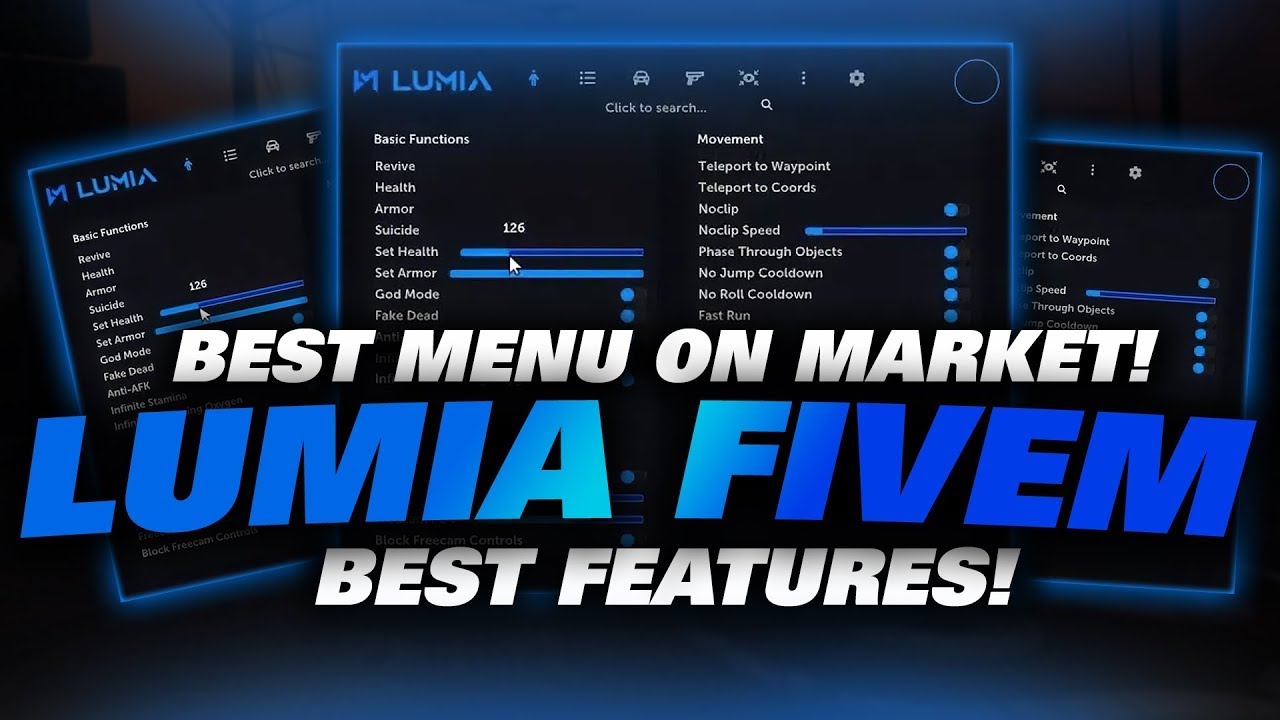 Trolling FiveM Roleplay players with LUMIA Menu! - YouTube