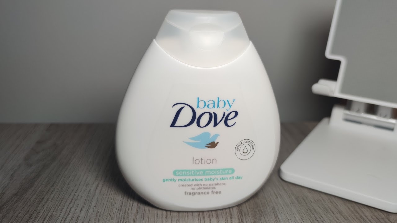Dove Baby Sensitive Moisturising Lotion (Review) - YouTube