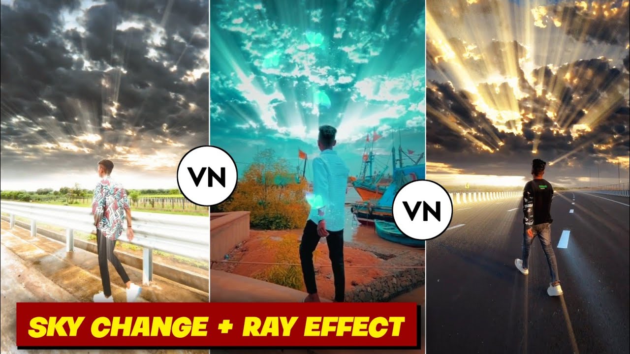 Instagram Reel Sky Change Effect Vn App | Video Me Sky Change Kaise Kare Vn Video Editor ...