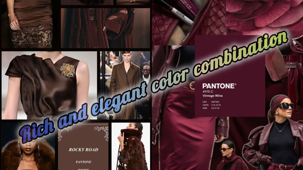 Top Elegant and Rich Color combination for 2025 Trends/Elegant color ...