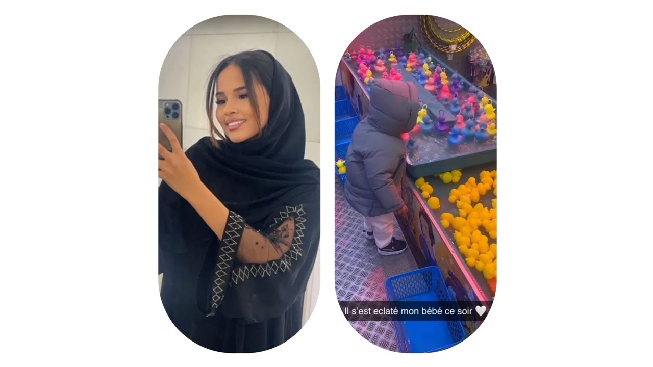 Soukaina two sisters après midi foire avec sa sœur Anissa et leurs ...