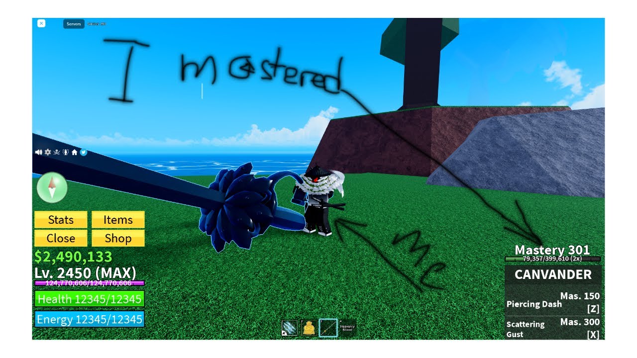 I mastered canvander in Blox fruit - YouTube