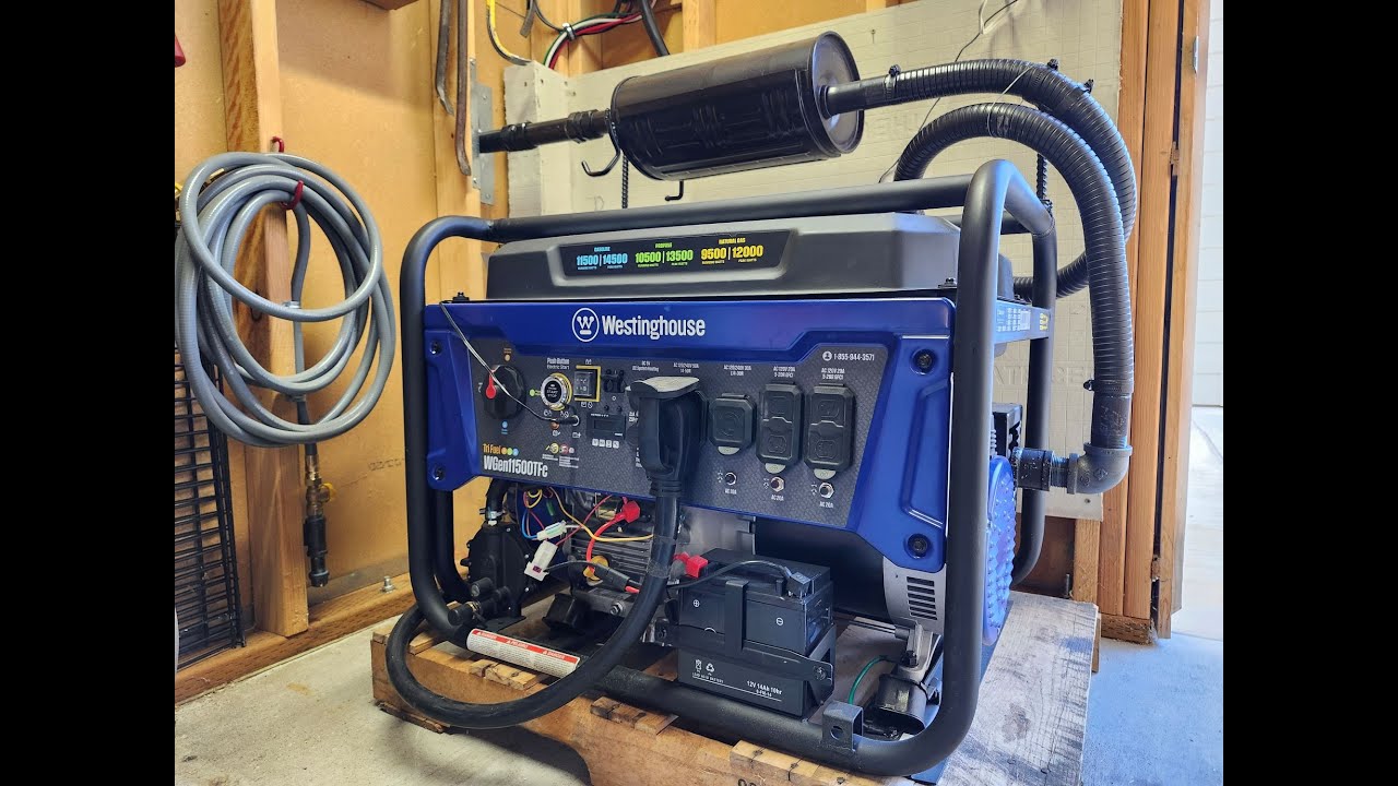 EcoFlow Delta Pro Ultra w/ WestingHouse WGen11500TFc Generator overview ...