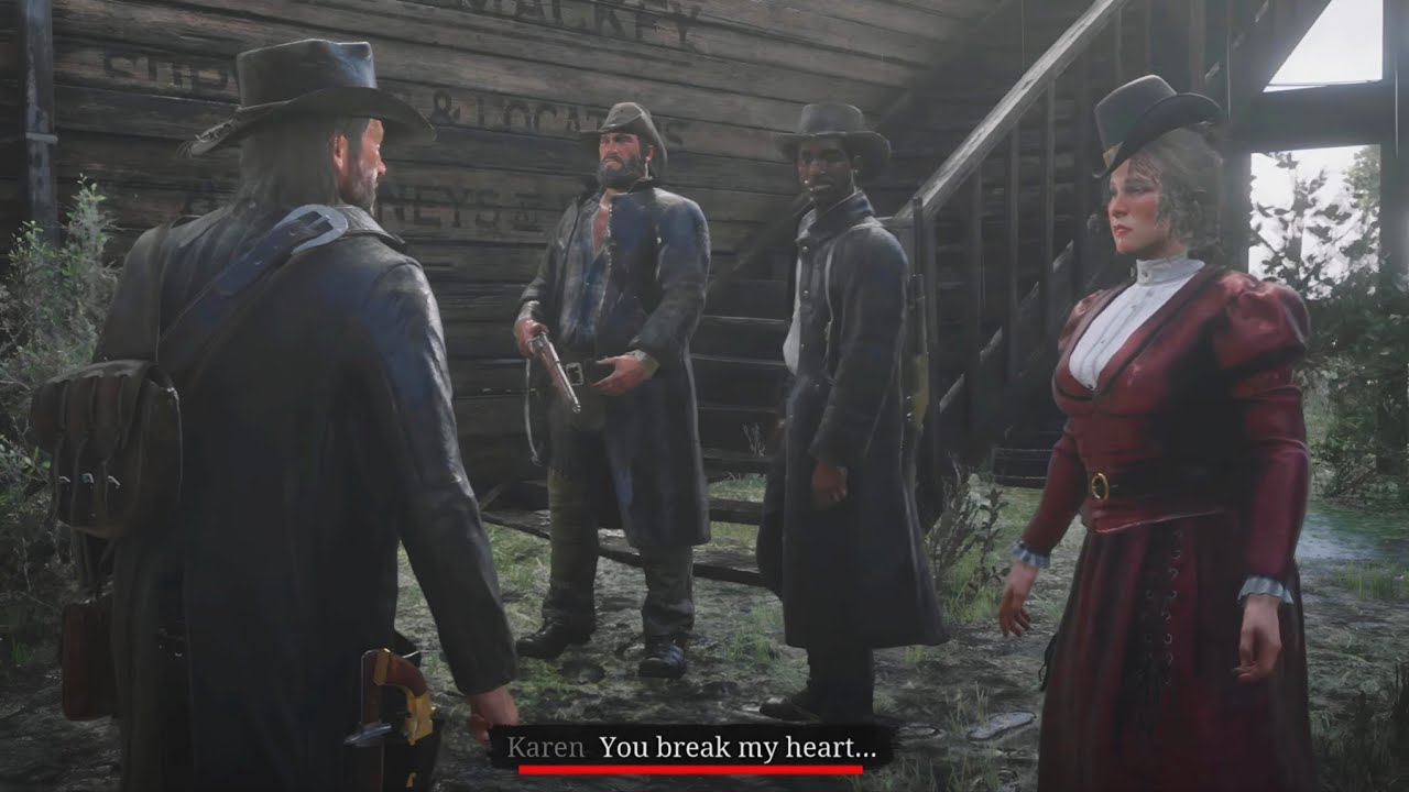 Lost Little Karen with a broken heart is very Dangerous | Rdr2 - YouTube