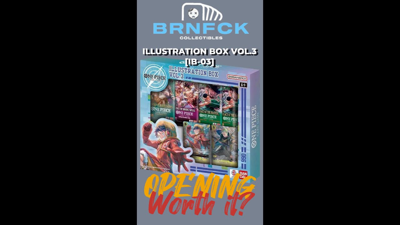Opening my first [IB03] Illustration Box from One Piece TCG #optcg # ...