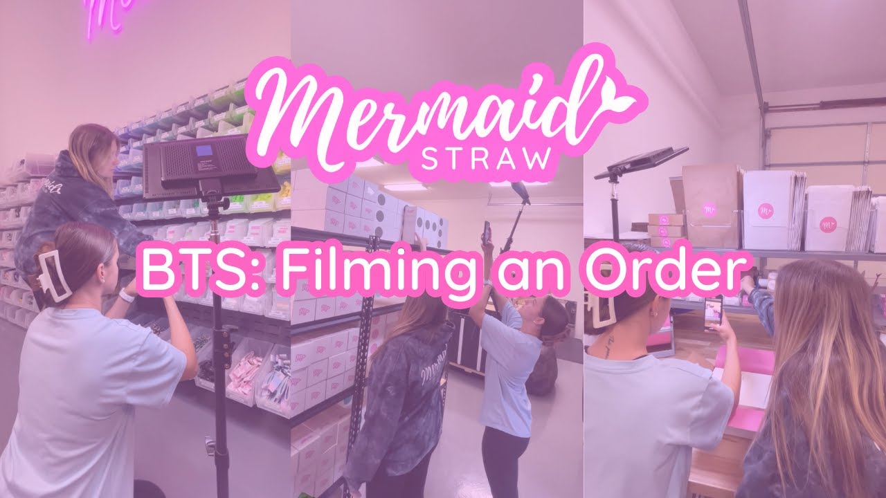 Behind the Scenes | Filming a Packing Video! - YouTube