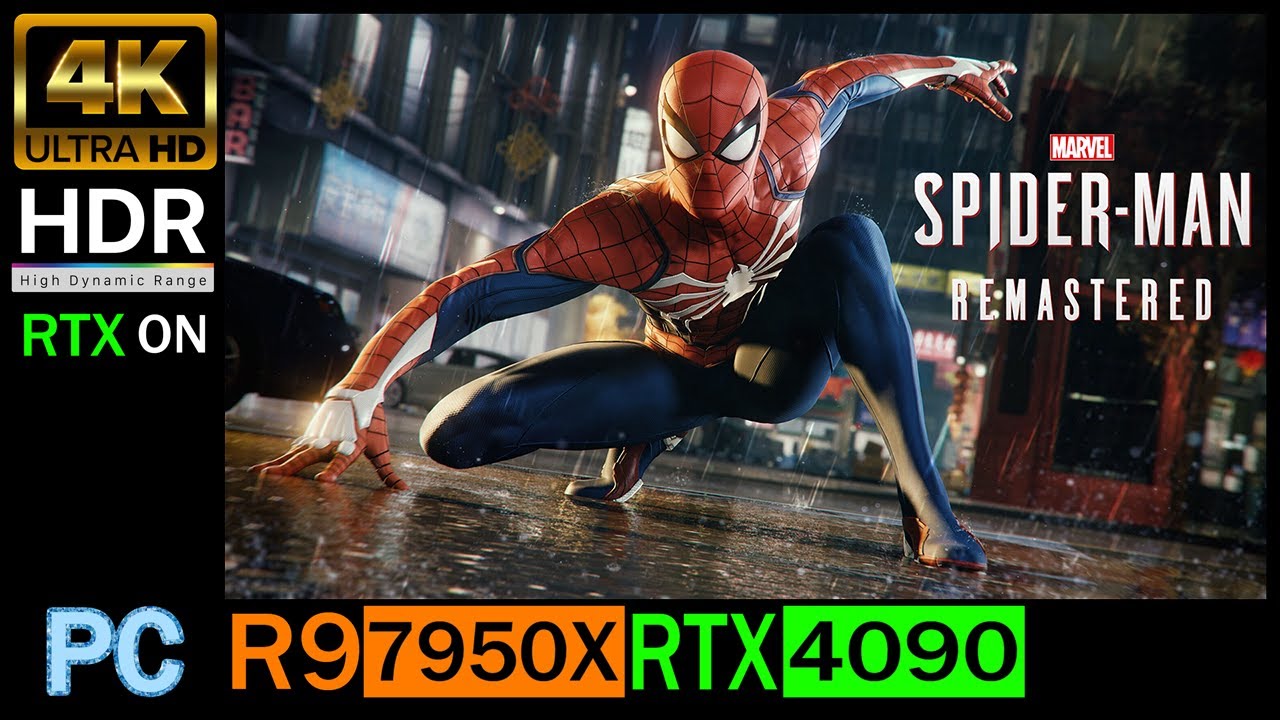 Marvel's Spider-Man Remastered (PC-Benchmark) [4K | HDR | Max Settings ...
