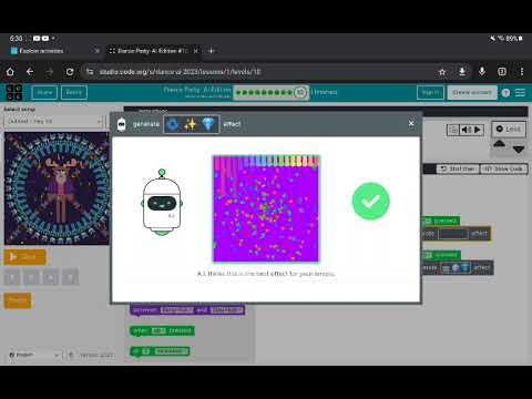 Making music #code.org #dance #create - YouTube