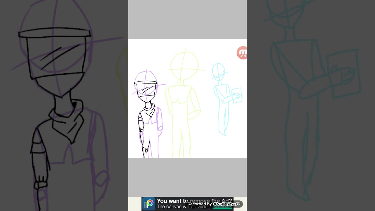 Drawing scp 1233 and scp guard and me - YouTube
