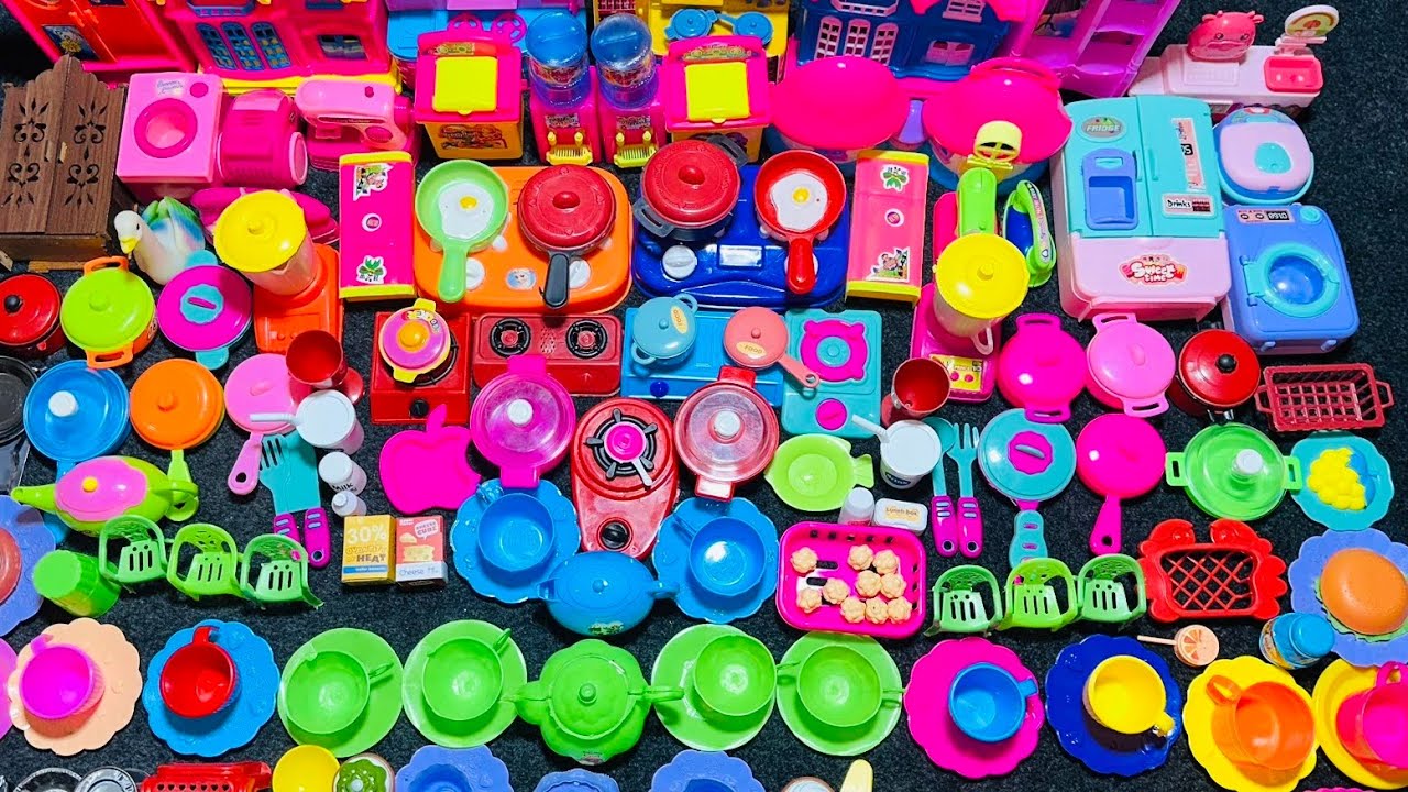 10 minutes Satisfying With Unboxing Colourfull plastic toys|Asmar video ...