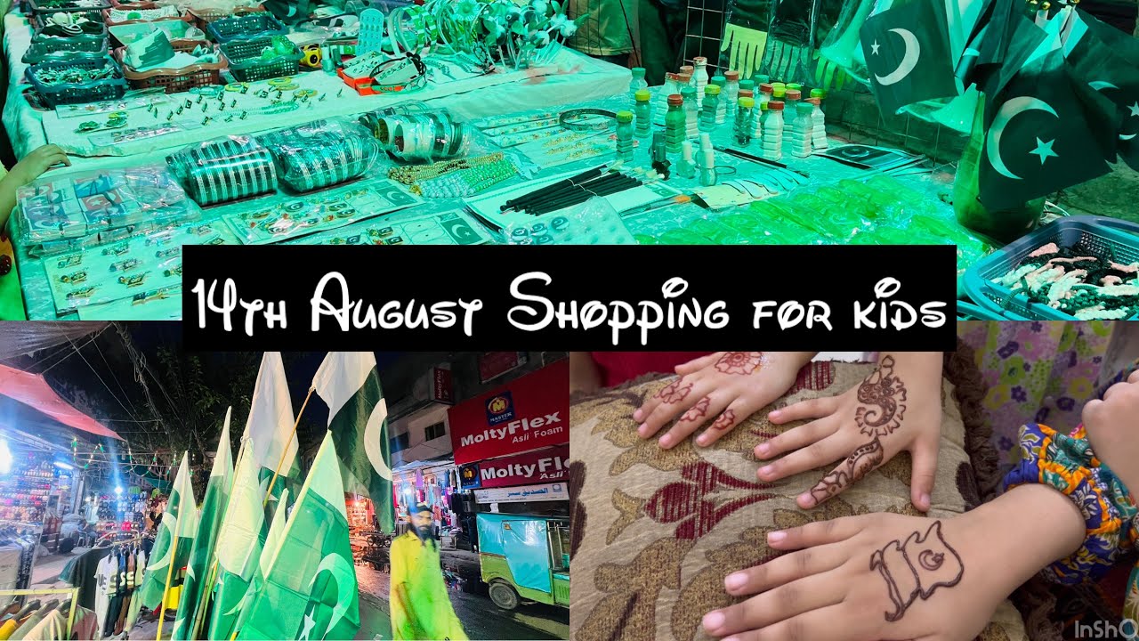 14th August Shopping for Kids||Happy Independence Day #independenceday ...