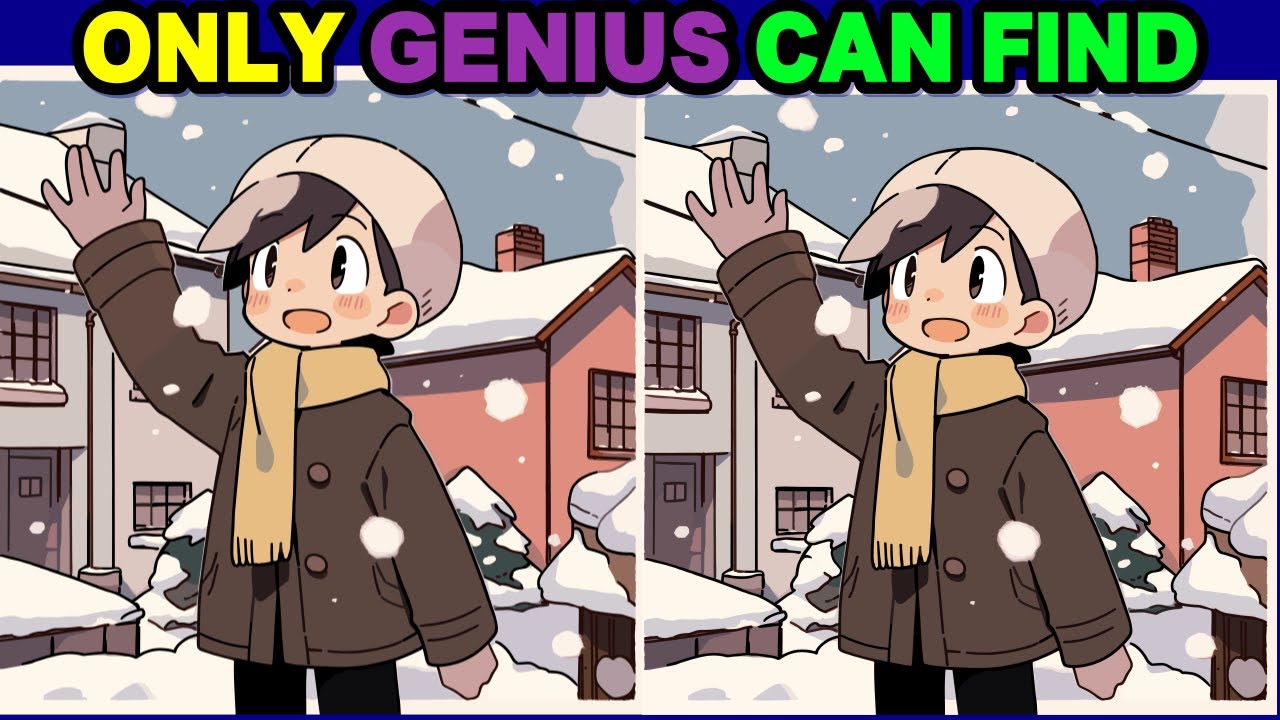 【Find the Difference】Concentration test to boost brain health 💥 Fun and ...