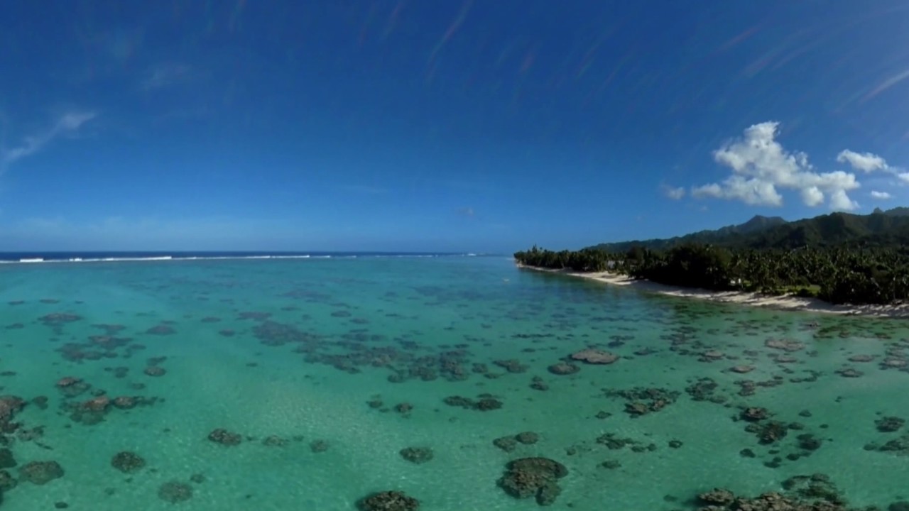 360° Aerial of Rarotonga, Cook Islands - YouTube