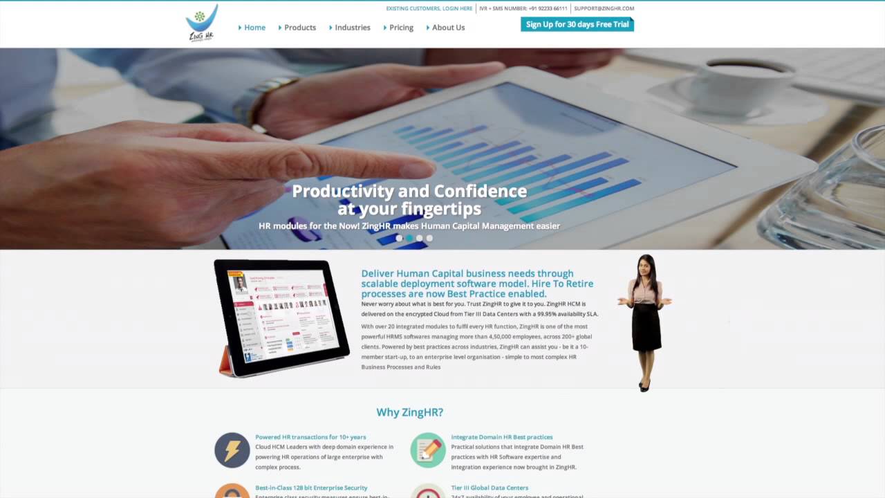 ZING HR Product Overview - YouTube