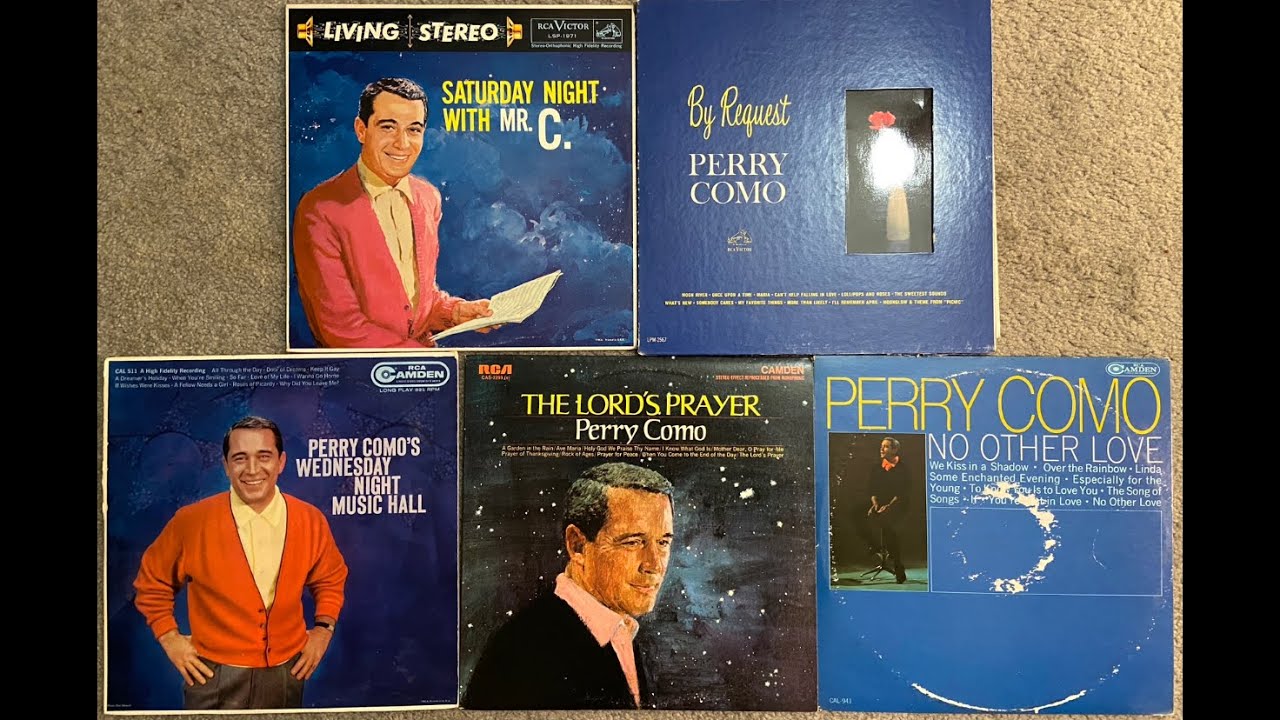 Perry Como Sings: 5 Album Favorites - YouTube