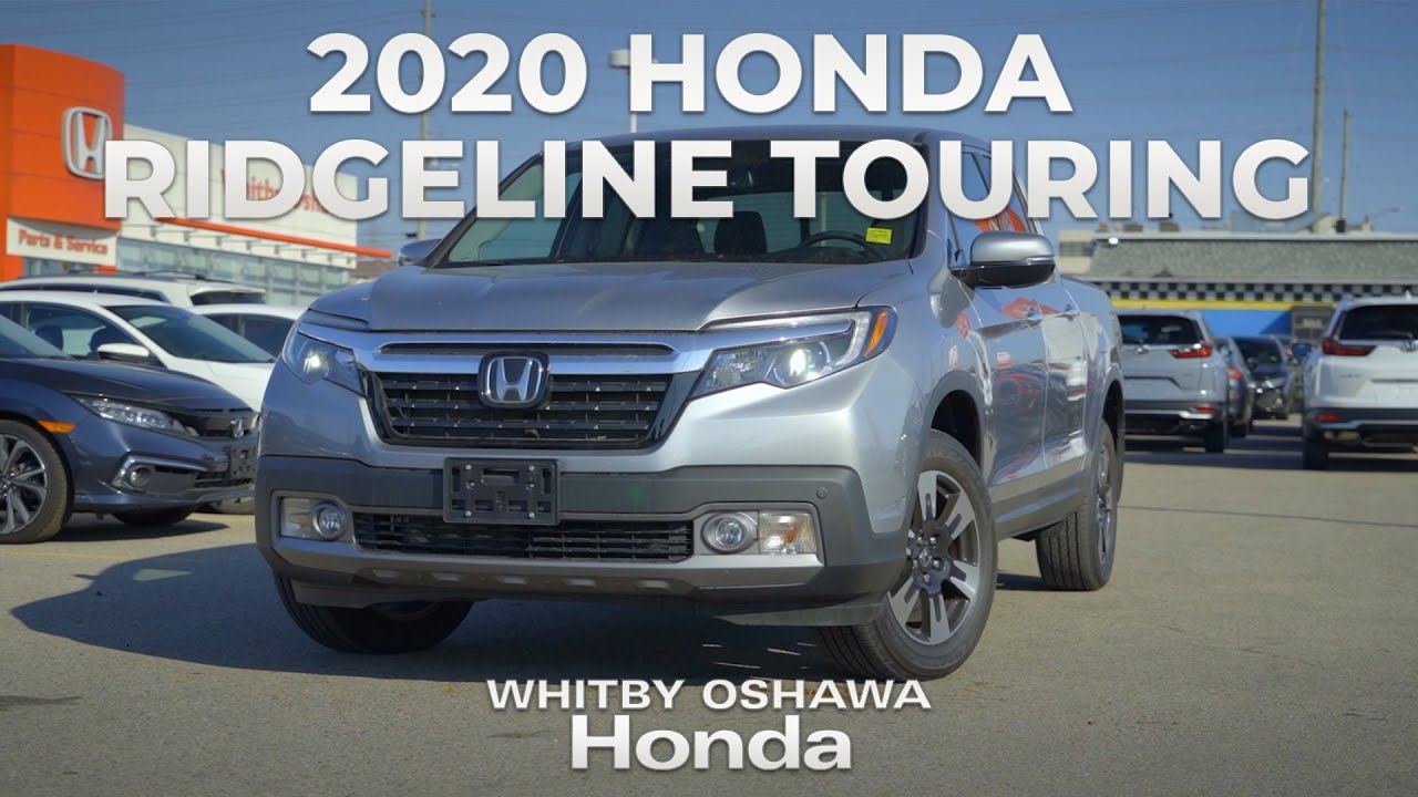 2020 Honda Ridgeline Touring in Lunar Silver Metallic | US8244 - YouTube