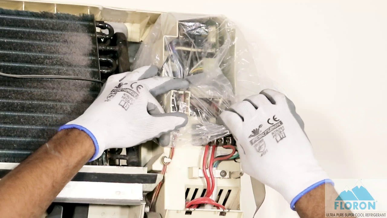 How to service Split AC properly - YouTube