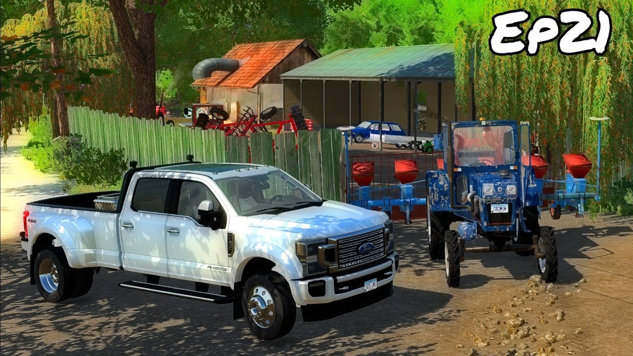 HORIA MITOC///MAȘINA LU' VĂRU' E BELEA -[Ep21]-Farming Simulator 22 ...